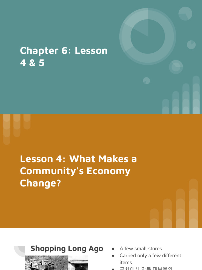 Chapter 6 - Lesson 4 & 5 | PDF | Economies