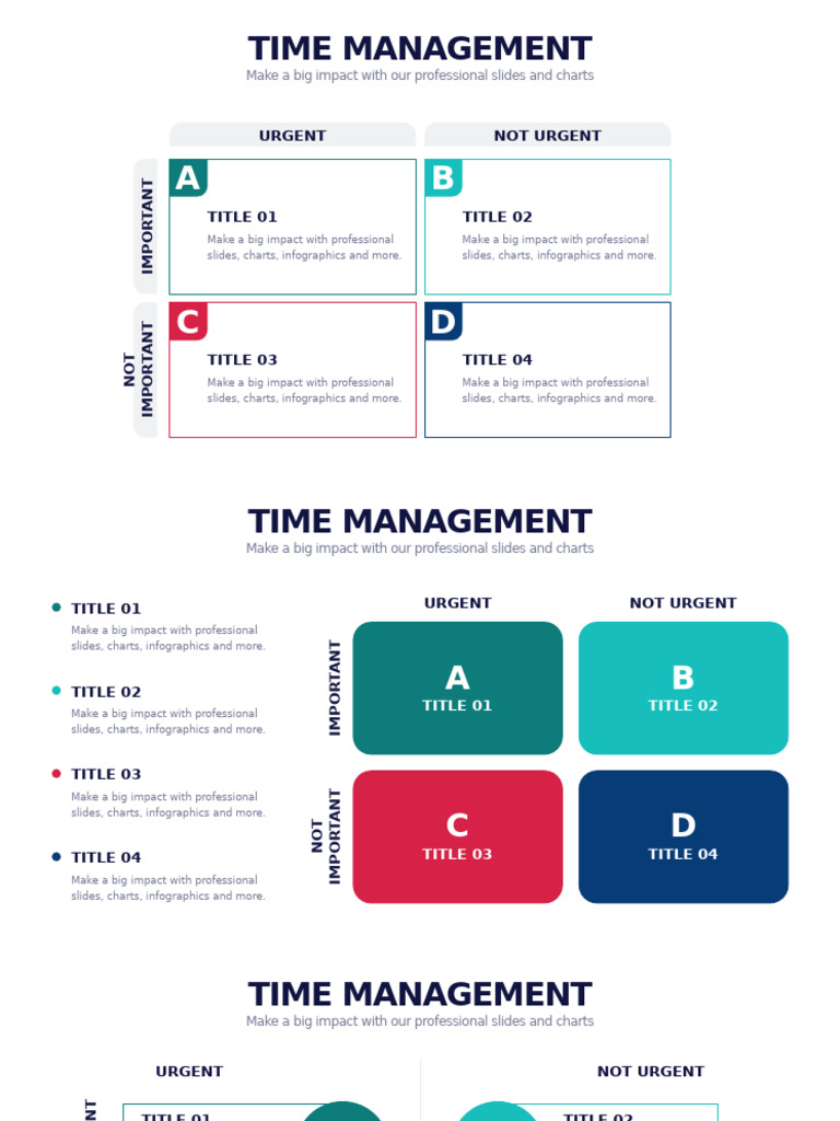 Time Management Infographic Presentation Template Green Variant | PDF | Technical Communication ...
