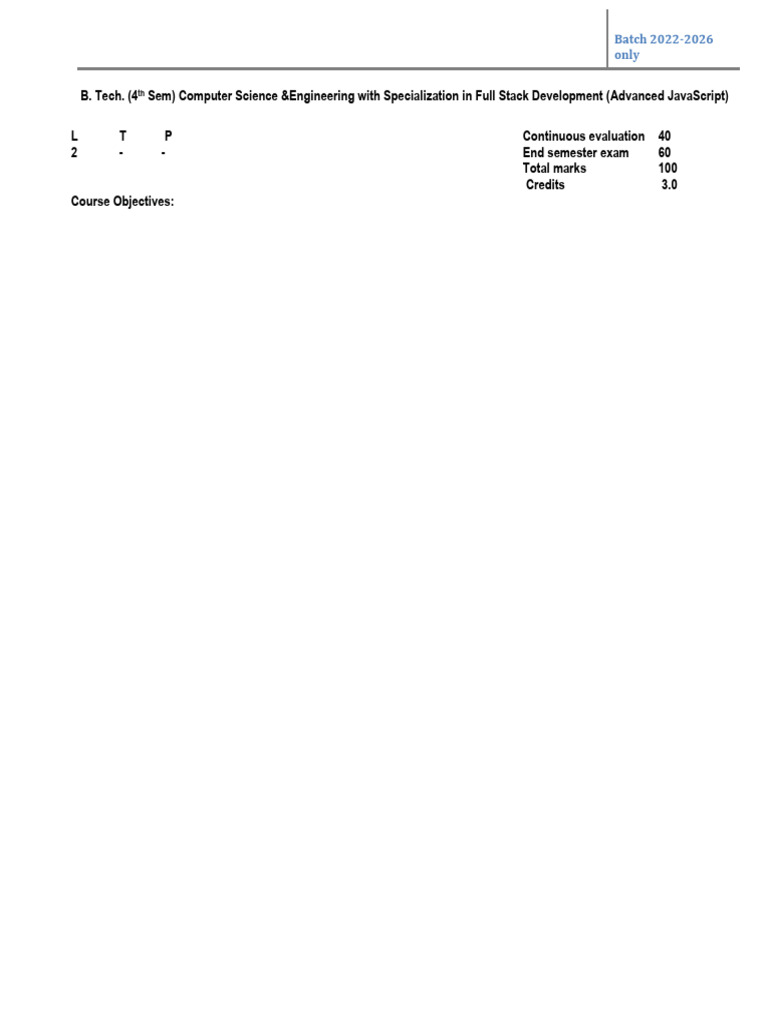 Advanced JavaScript T | PDF | Java Script | Document Object Model Advanced JavaScript T | PDF | Java Script | Document Object Model