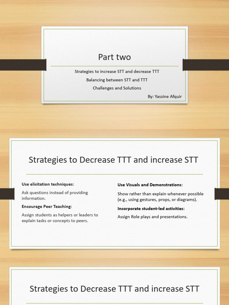 Boosting Student Talk Time | PDF | Vocabulary | Learning