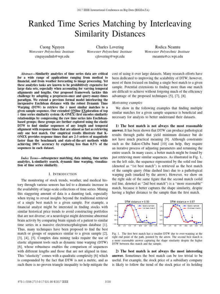 2017, Nguyen - Ranked_time_series_matching_by_interleaving_similarity_distances | PDF | Time ...