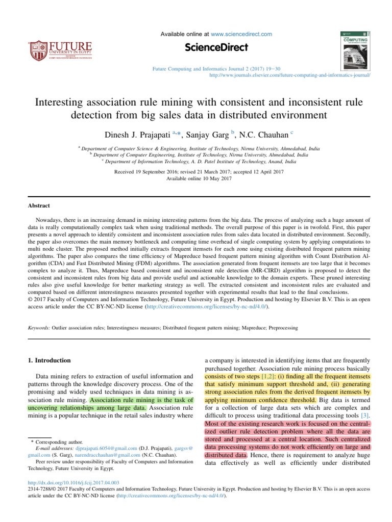 2017, Prajapati - Intersting Association Rule Mining Whith Consistent ...