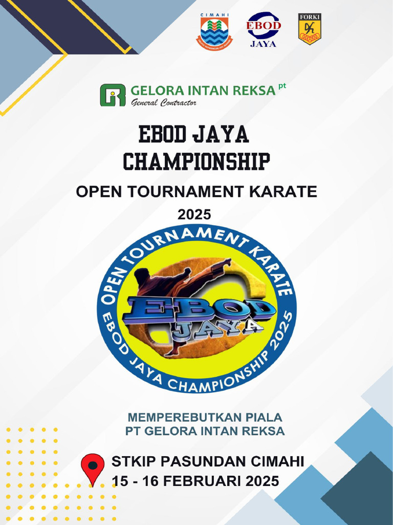 Ebod Jaya Championship Karate 2025 | PDF