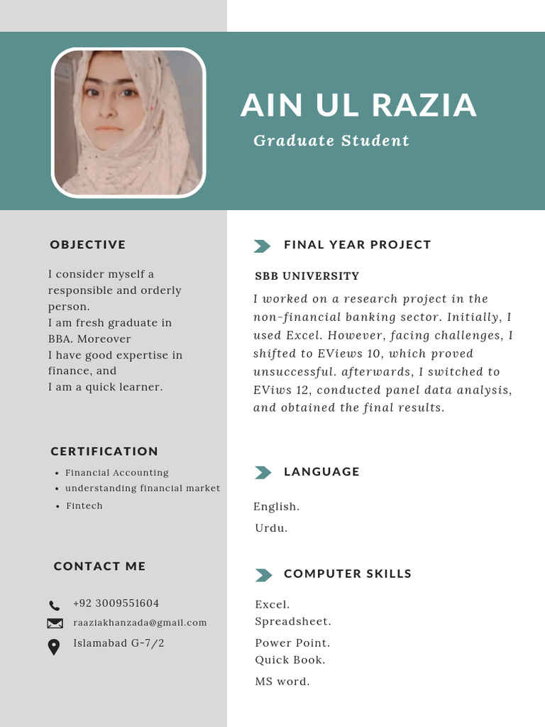 AinulRaaziakz.c.v 3 | PDF