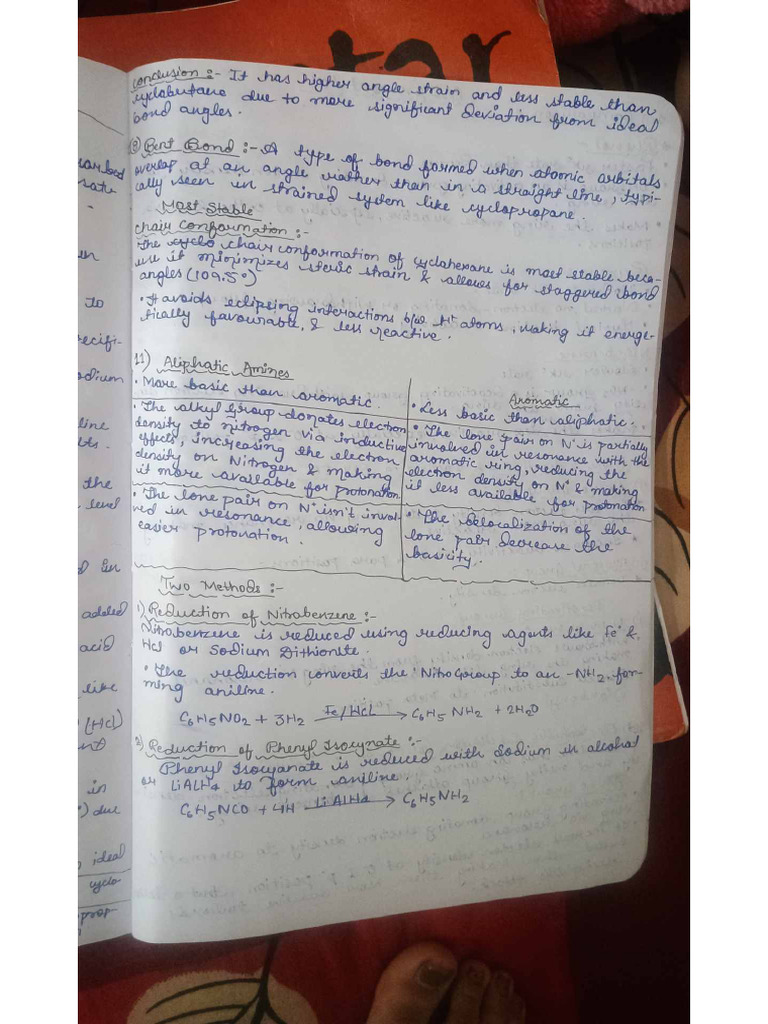 Organic Chemistry - 2 Important Questions Notes | PDF