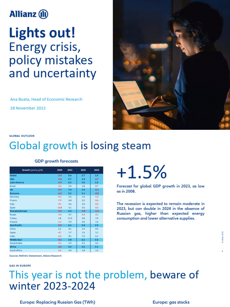 ana-boata-2022-11-28-hec-iccf-ecooutlook | PDF | Cost Of Living ...