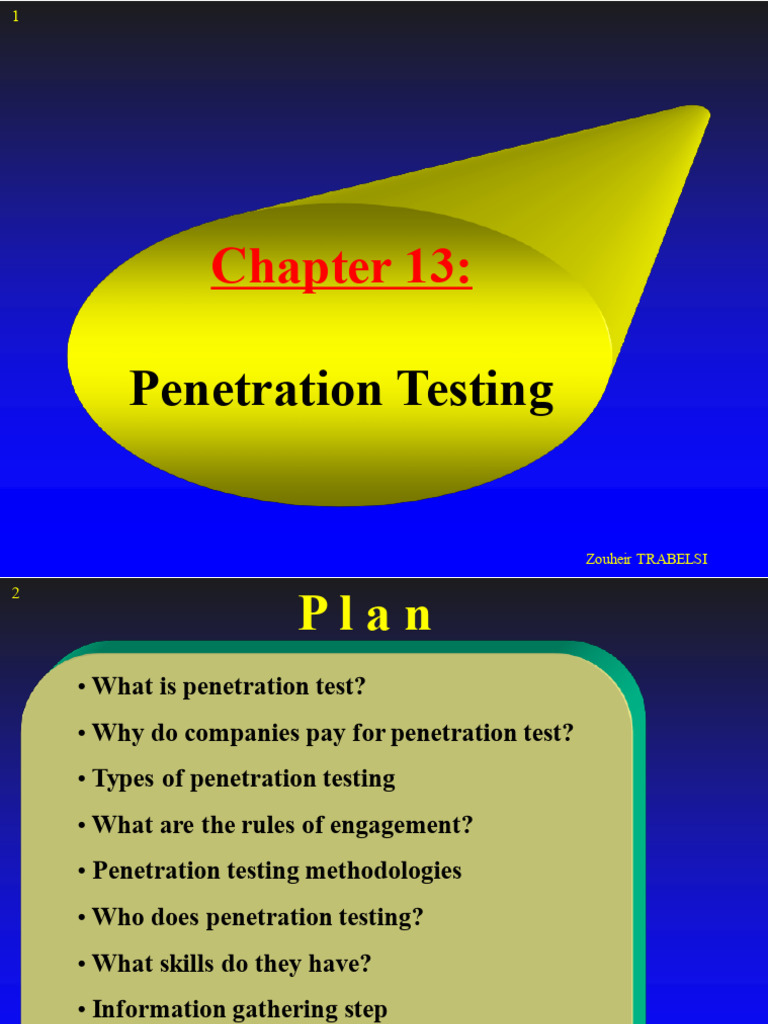 ISEC321 LCN 13 Penetratio Testing | PDF | Penetration Test | Secure ...