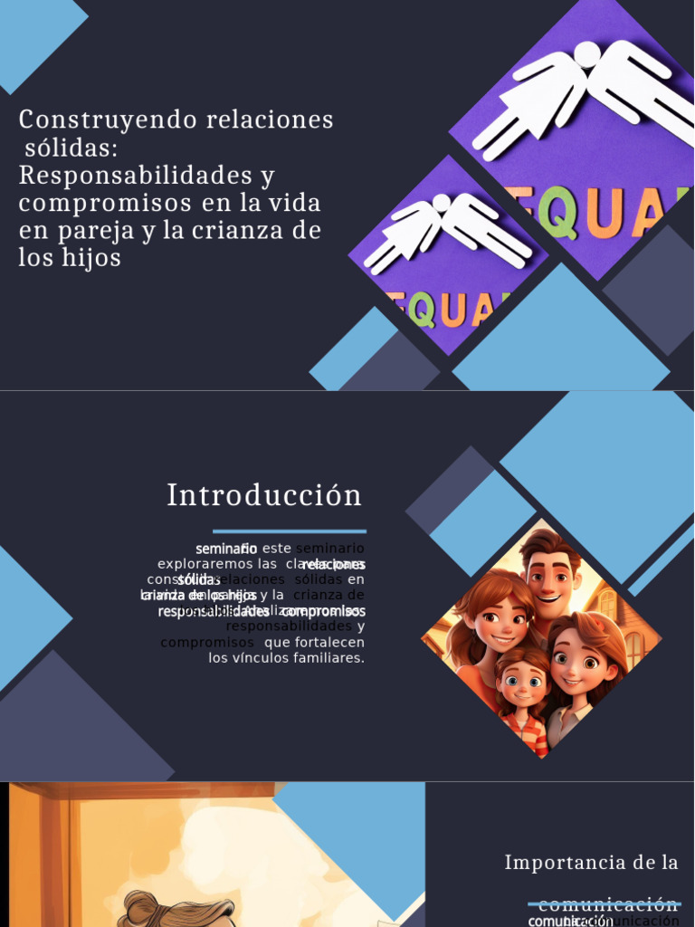 Construyendo relaciones sólidas | PDF | Paternidad/maternidad ...