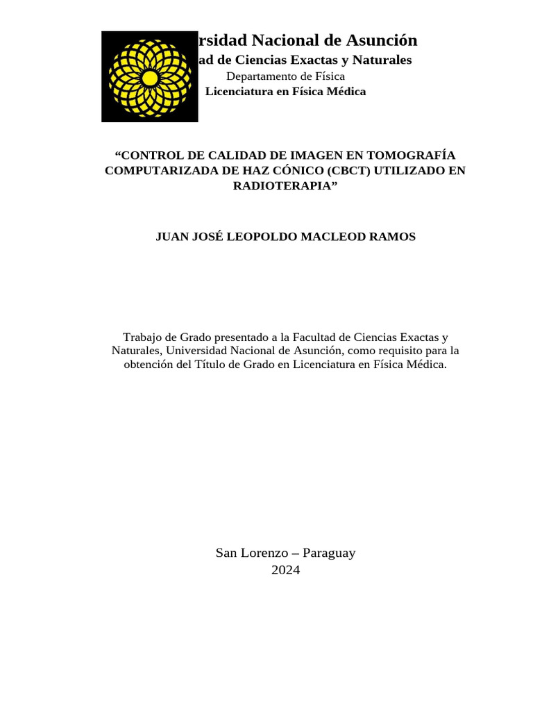 TG - Juan Jose Revisado | PDF | Ct Scan | Equipo medico