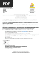 Sace Application Form | PDF | Common Law | Justice