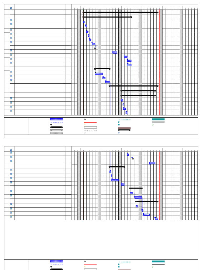 VSM - General Site Set-Up - Time Schedule | PDF | Manufactured Goods ...