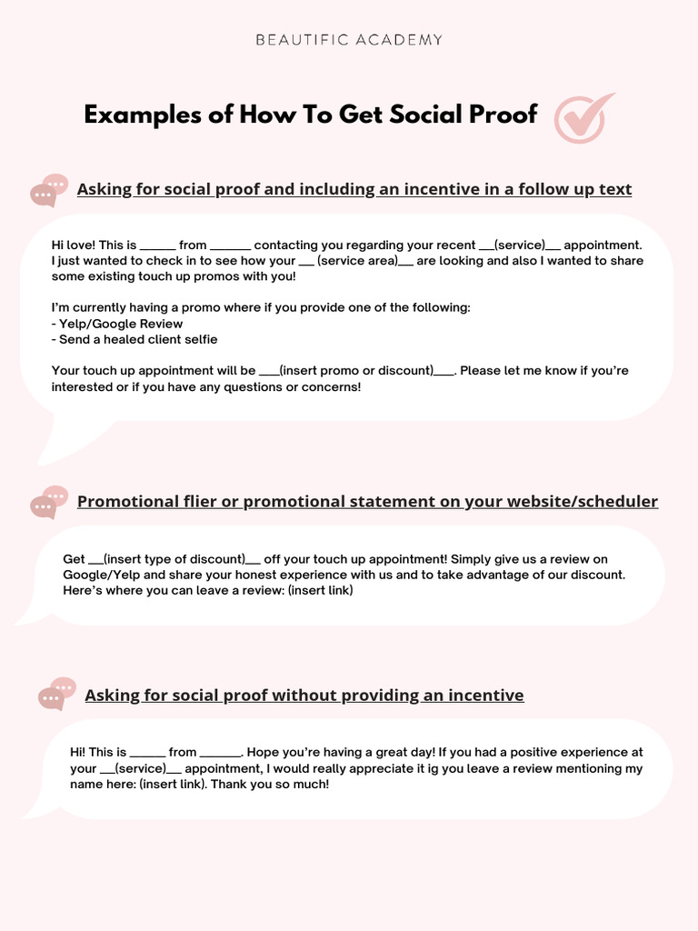 Social Proof Strategies for Businesses | PDF