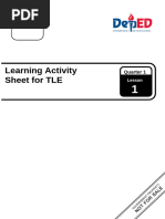 Q1 LE TLE 8 Lesson 1 Week 1 | PDF | Application Software | Educational Technology