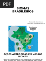 Capa Trabalho Ciencias Bioma Brasileiro | PDF