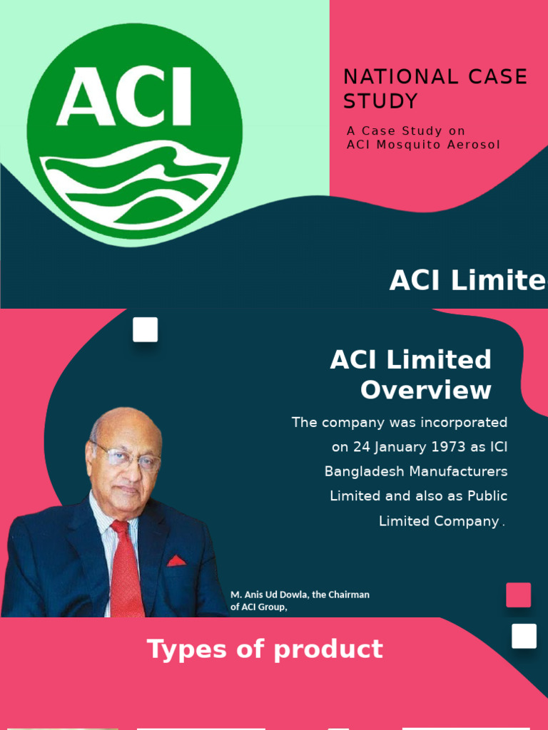 ACI Ltd ppt case report-2rrrrrrr | PDF | Marketing | Marketing Strategy