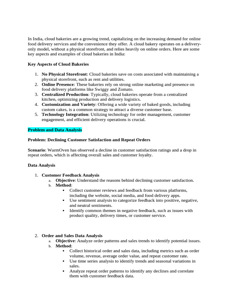 Bakery Project - Inaya Bakers | PDF | Customer Relationship Management ...