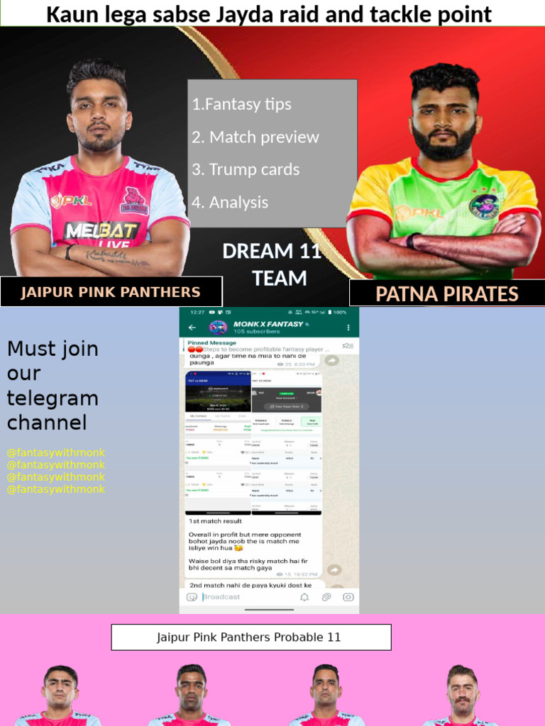 JPP VS PP | PDF | Professional Sports Leagues