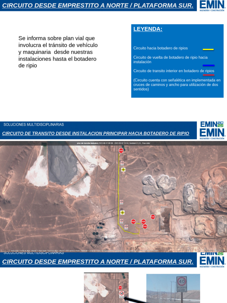 CIRCUITO EMPRESTITO NORTE A RIPIOS BOTADERO - PLATAFORMA SUR ...