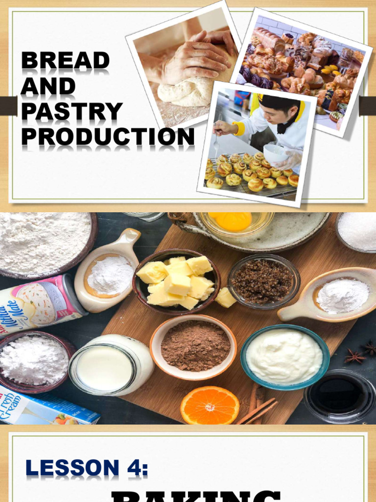 Bread and Pastry M1 Lesson 4 | PDF | Sugar | Diet & Nutrition