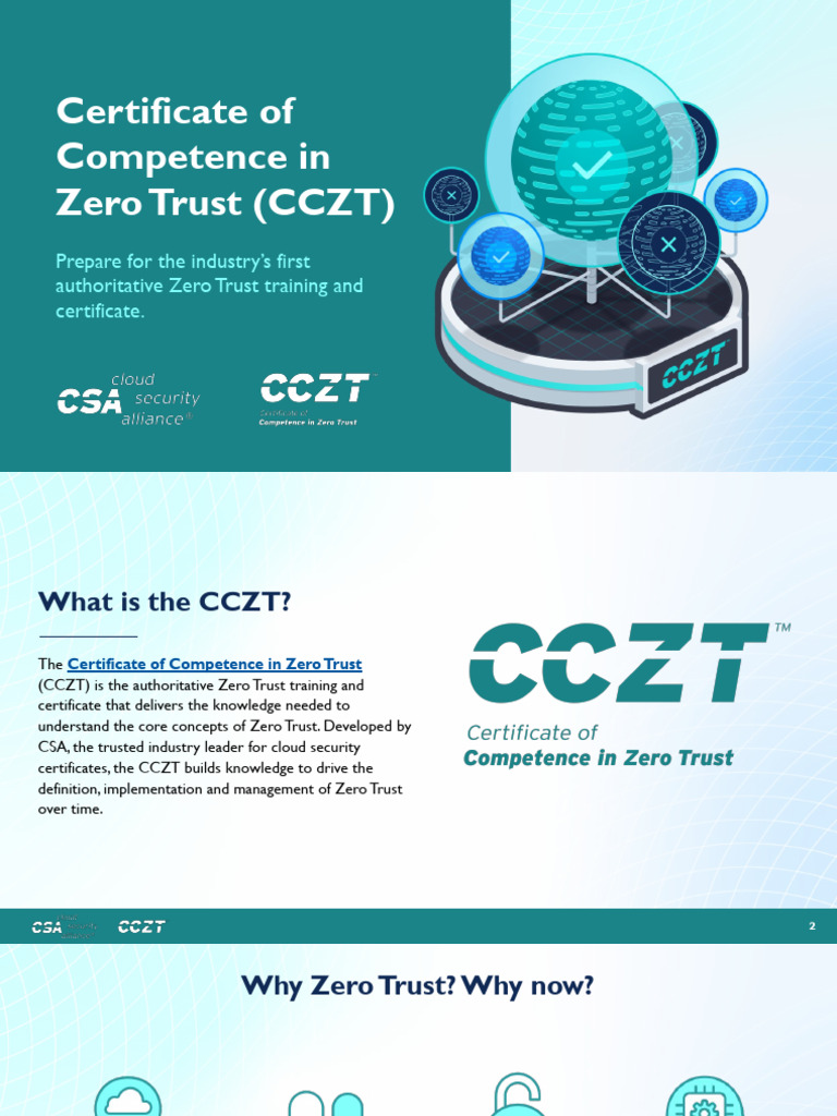 CCZT Overview Presentation | PDF | Computer Security | Security