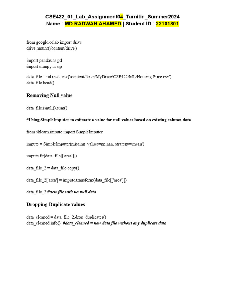 BracU CSE 422 Ai Assignment 04 | PDF