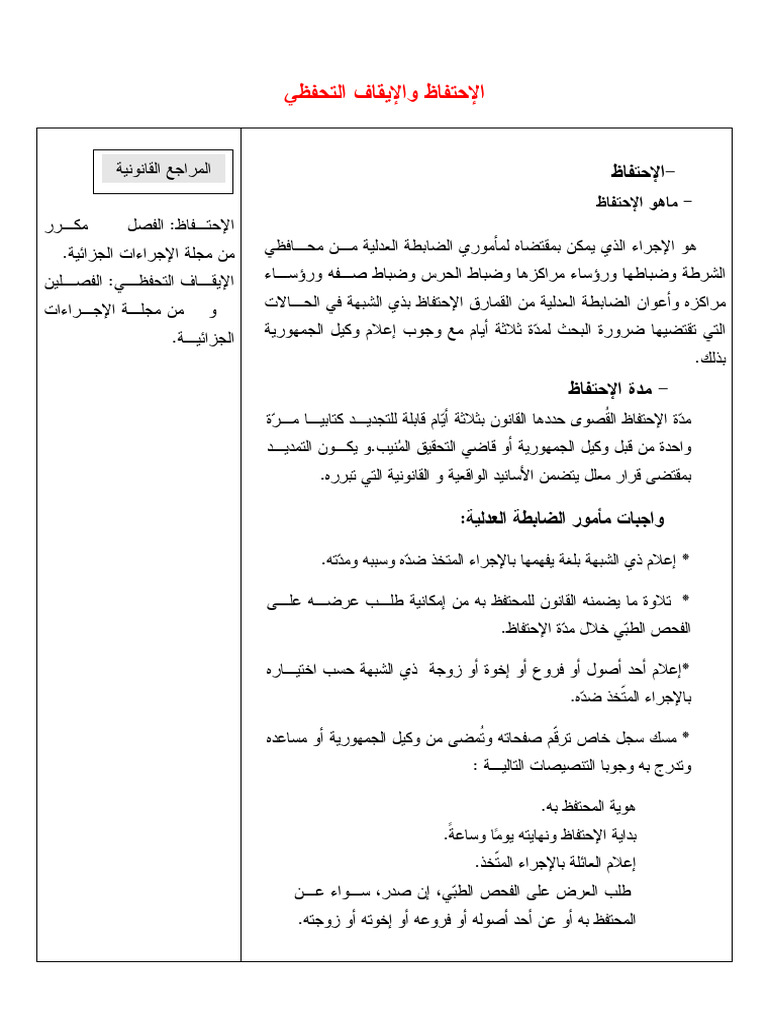 Garde A Vue Deten Preven 2012 | PDF