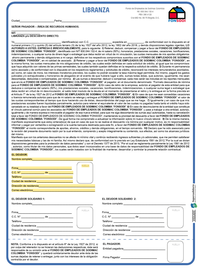 4 - Libranza... | PDF | Salario | Economias