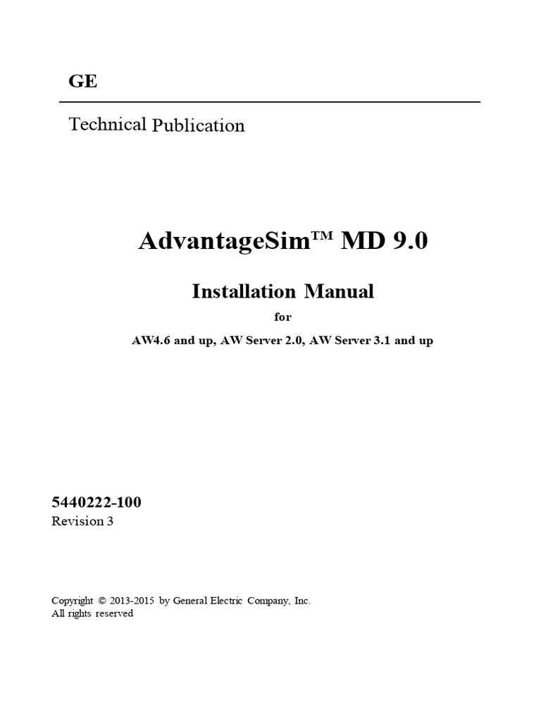 Advantage SIM RT | PDF