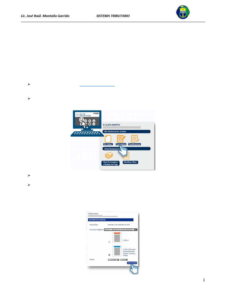 Tema N°7 Procedimeinto y Llenado de Formularios | PDF | Impuestos | Impuesto al valor agregado