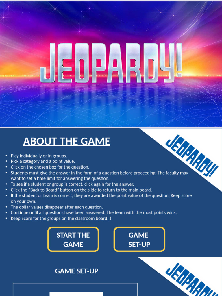 Government Jeopardy Review | PDF | Supremacy Clause | Supreme Courts