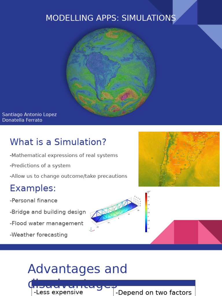 Modelling Applications - Simulation | PDF