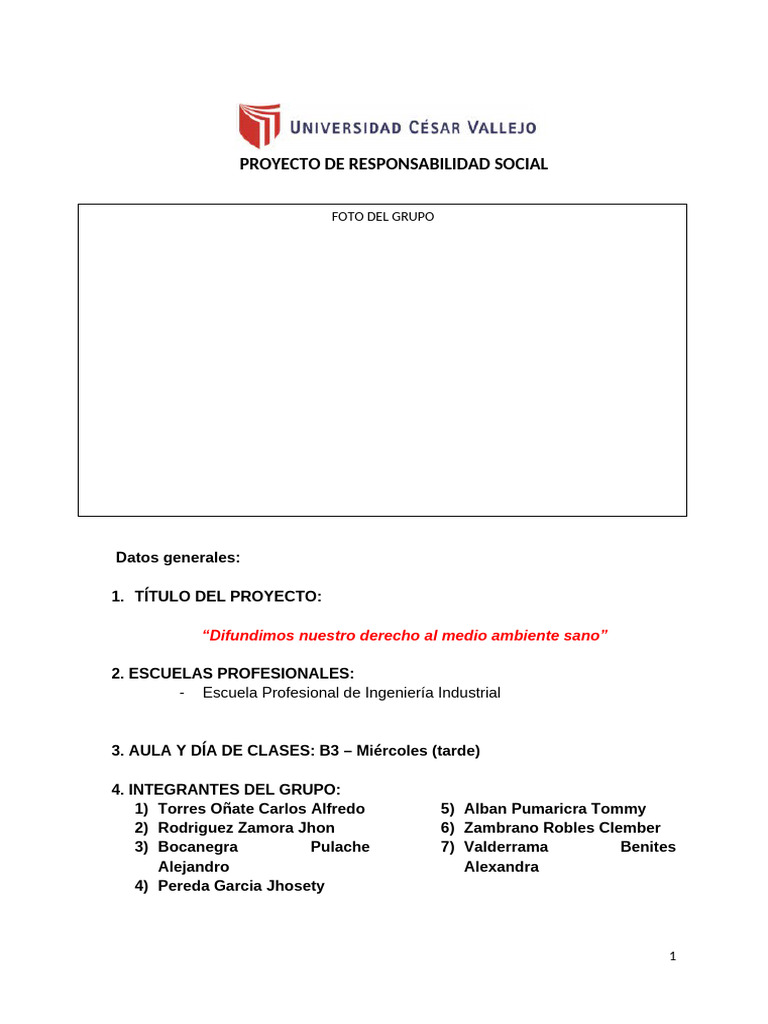 ESQUEMA_PROYECTO_PROMOCIÓN DE DDHH | PDF | Sustentabilidad | Entorno natural