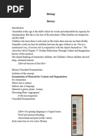 Botanical Latin Terms Cheat Sheet | PDF