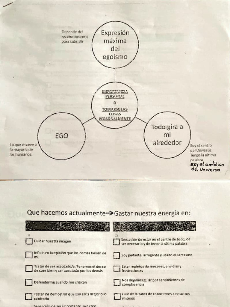 El Ego | PDF | Yo | Sicología