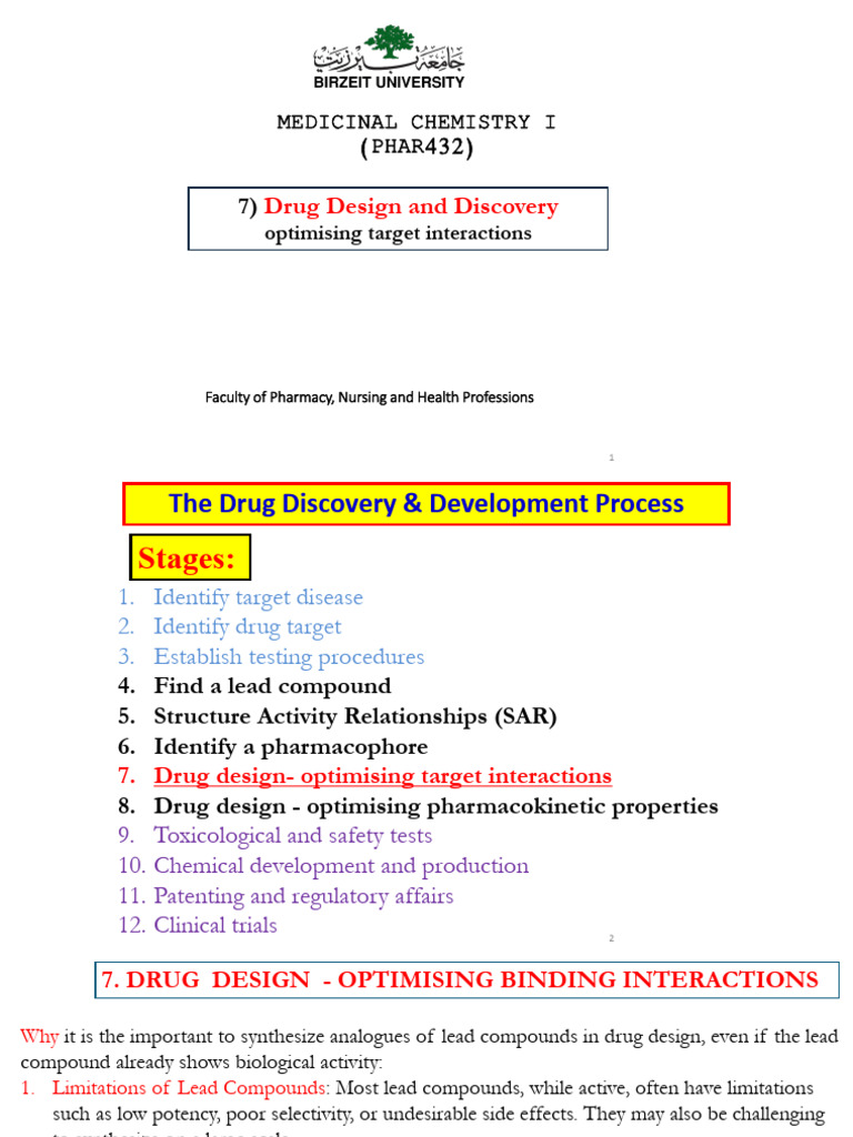 Medicinal | PDF | Drug Design | Medicinal Chemistry