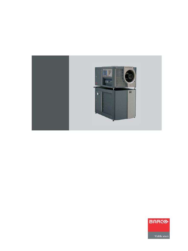 10 Barco DC (DP90-100) 现场培训手册 | PDF | Electric Power | Electrical ...