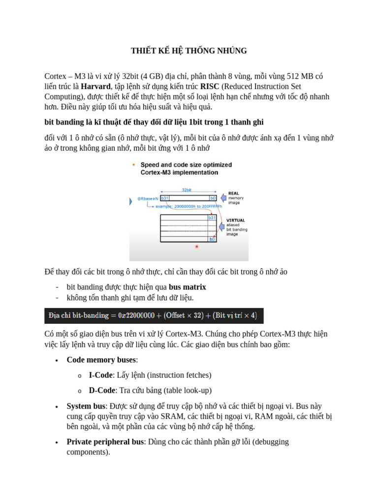 Arm Cortex M3 | PDF