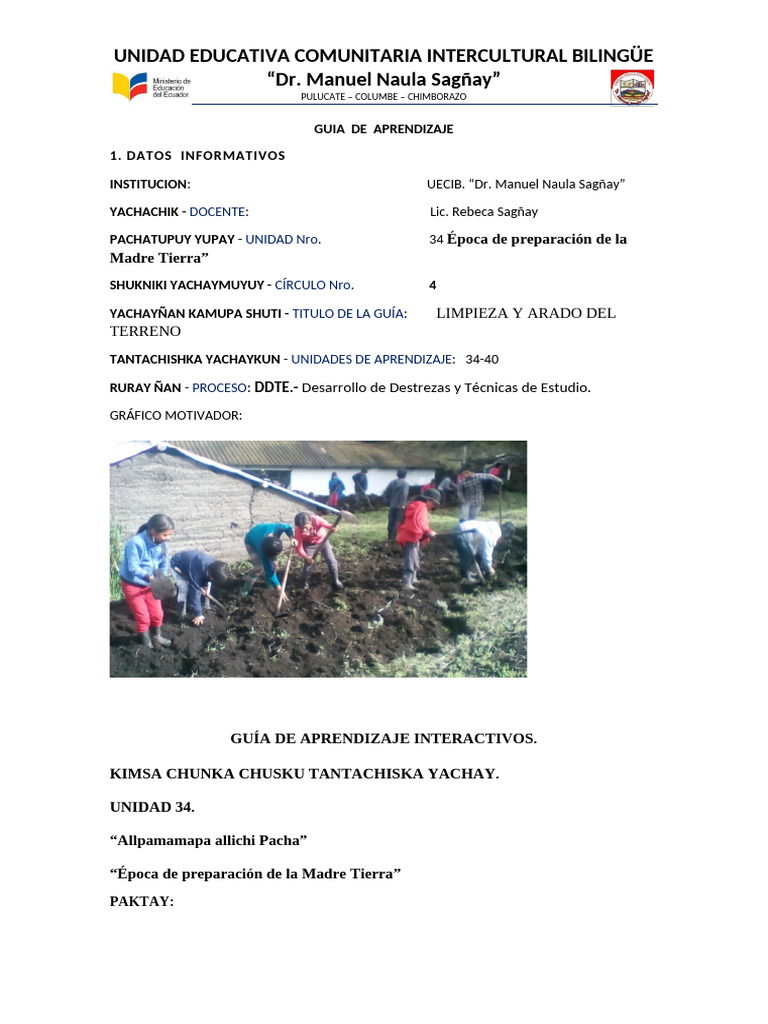 Guia Circulo 4 | PDF | Multilingüismo