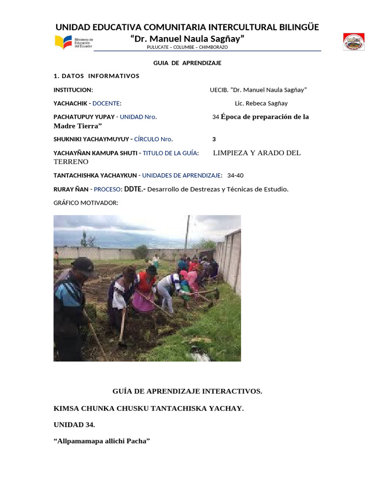 Guia Circulo 3 | PDF | Multilingüismo