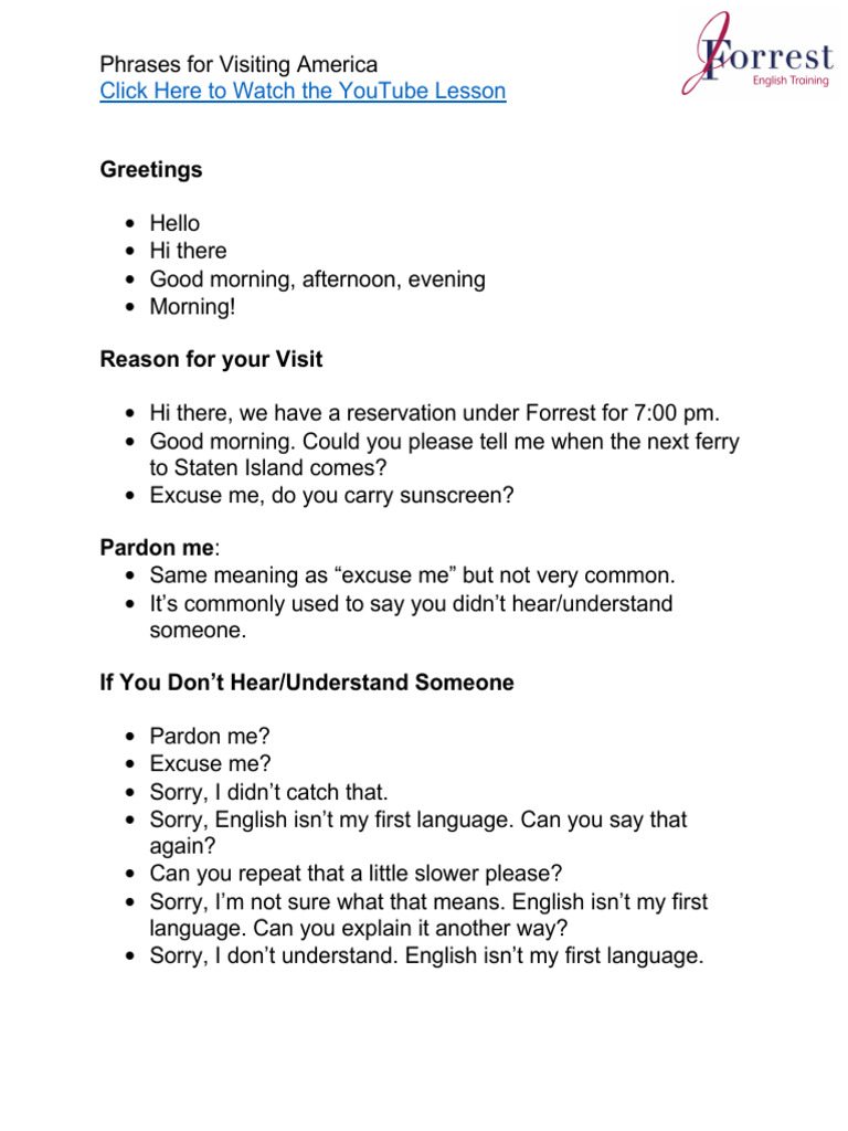 Travel Vocabulary Masterclass by JForrest English | PDF | English Language