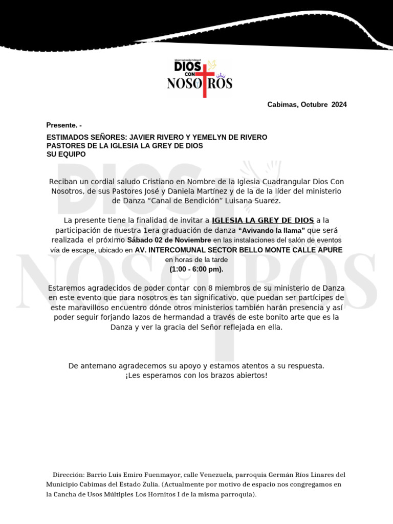 Invitaciones DCN 2024 | PDF