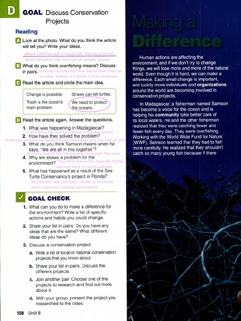 World English Level2 Ed3 Lessond Unit8 | PDF