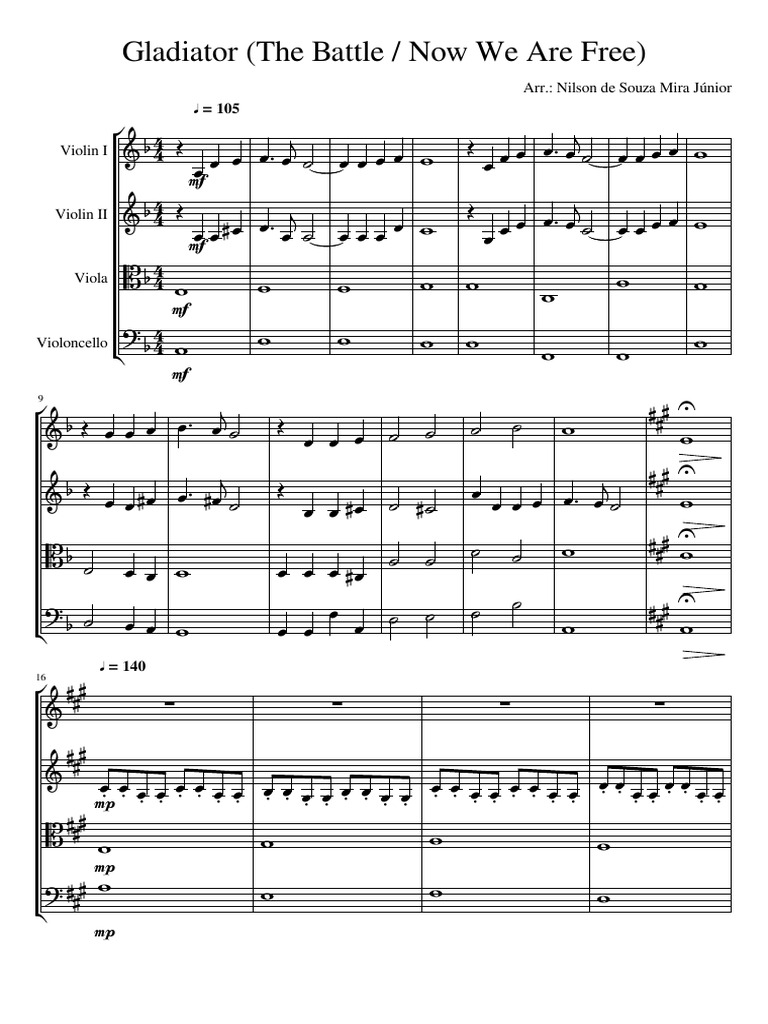 Gladiator Score | PDF