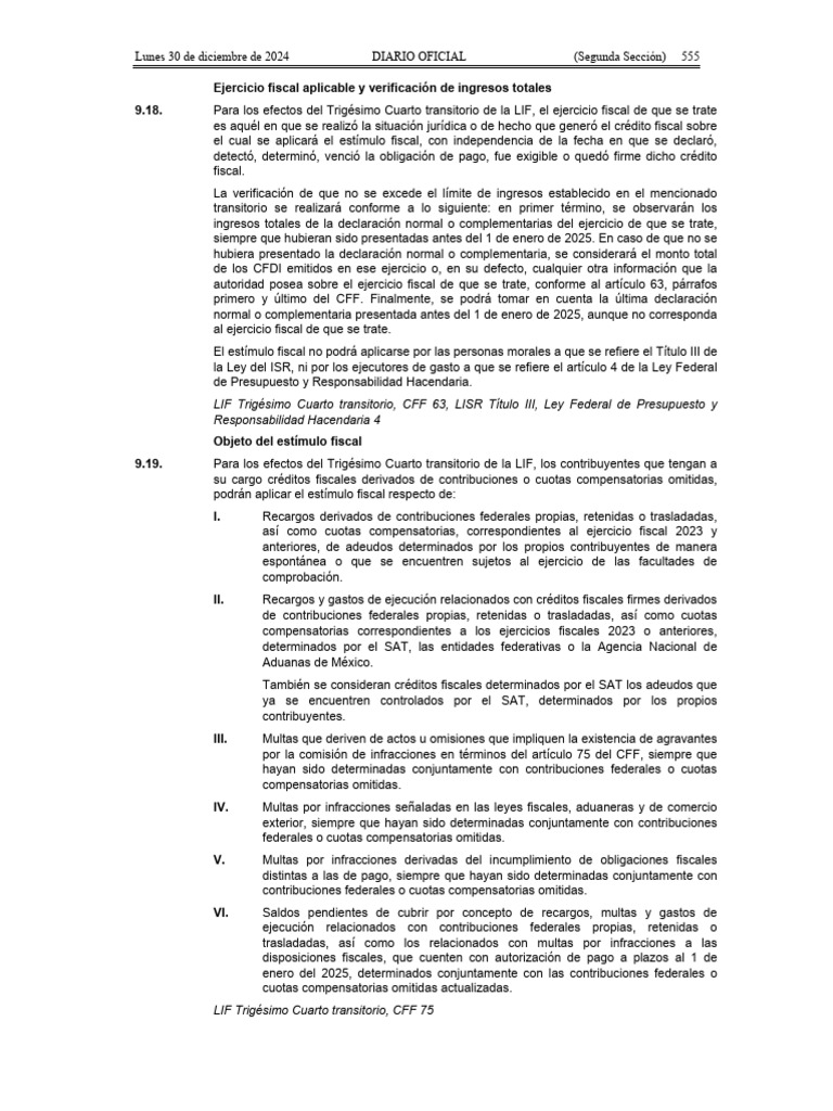 Estímulo Fiscal: Reglas y Aplicación | PDF | aduana | México
