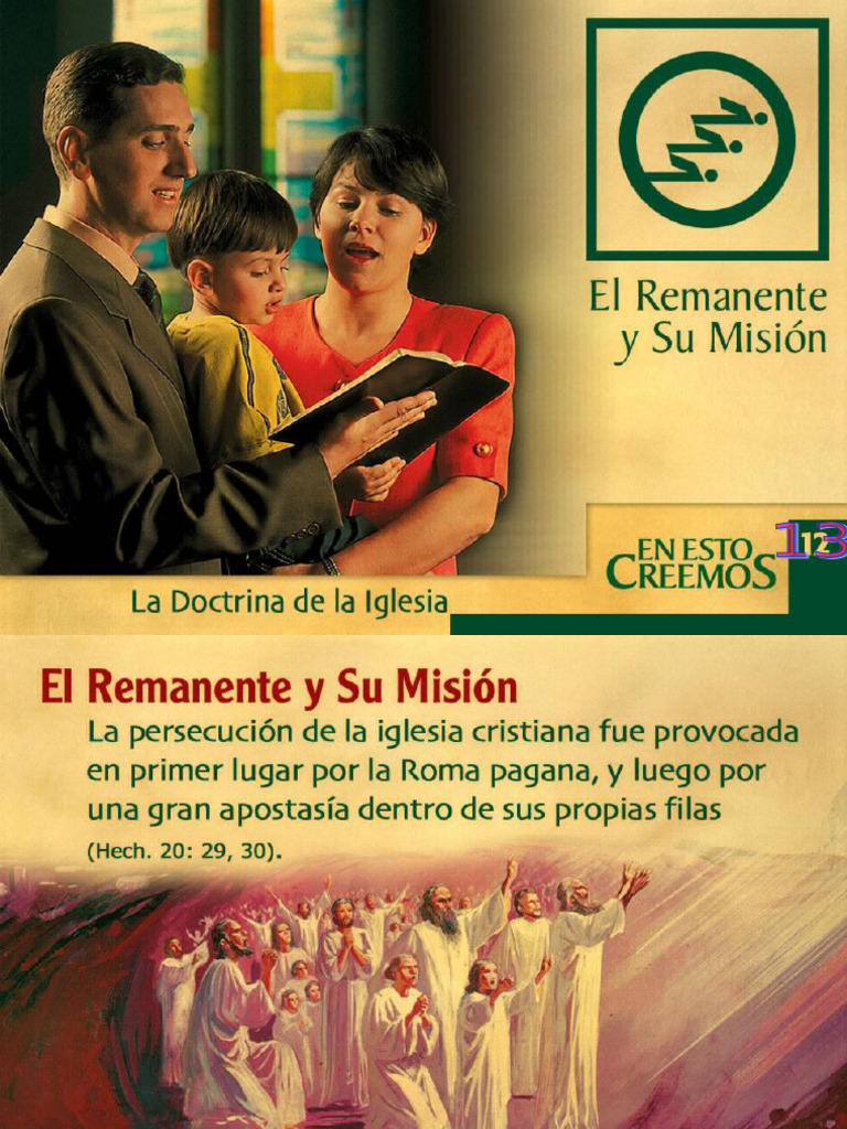 # 13 El Remanente y Su Mision | PDF