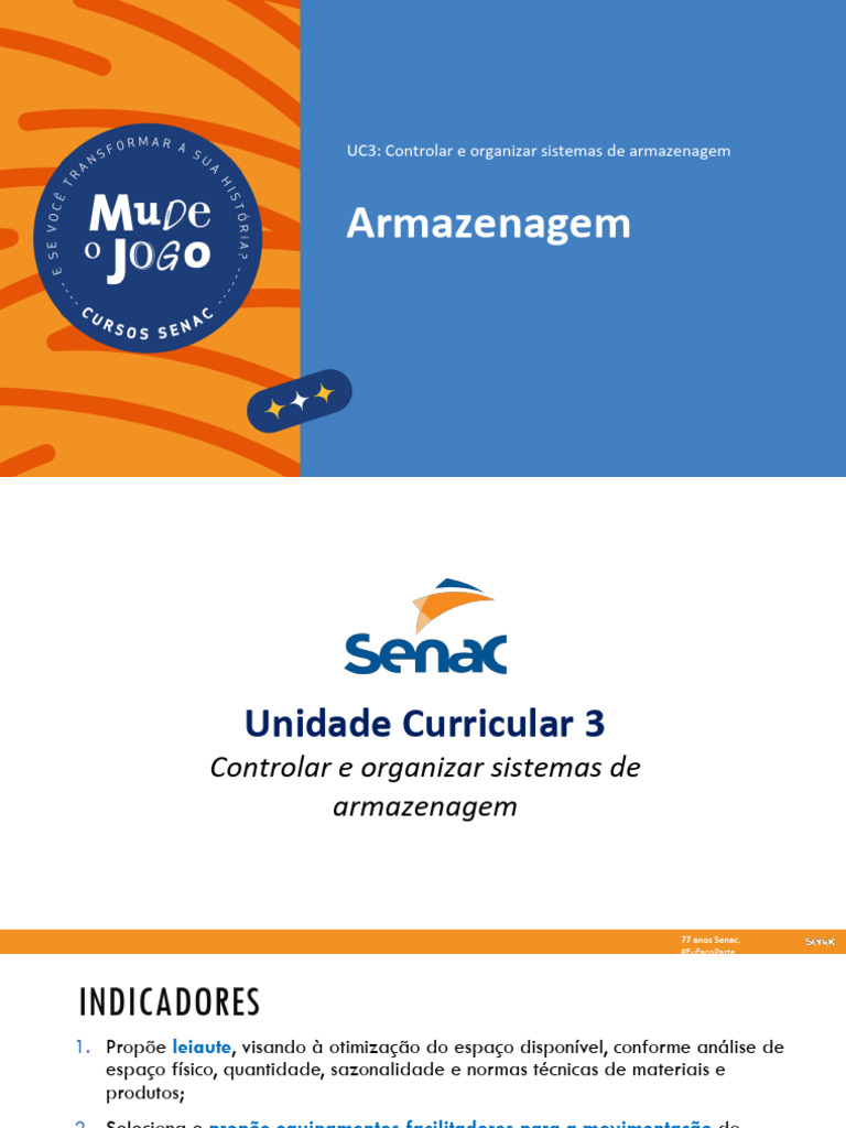 Tec - Log - 2024!05!15 - Armazenagem | PDF | Armazém | Embalagem e ...