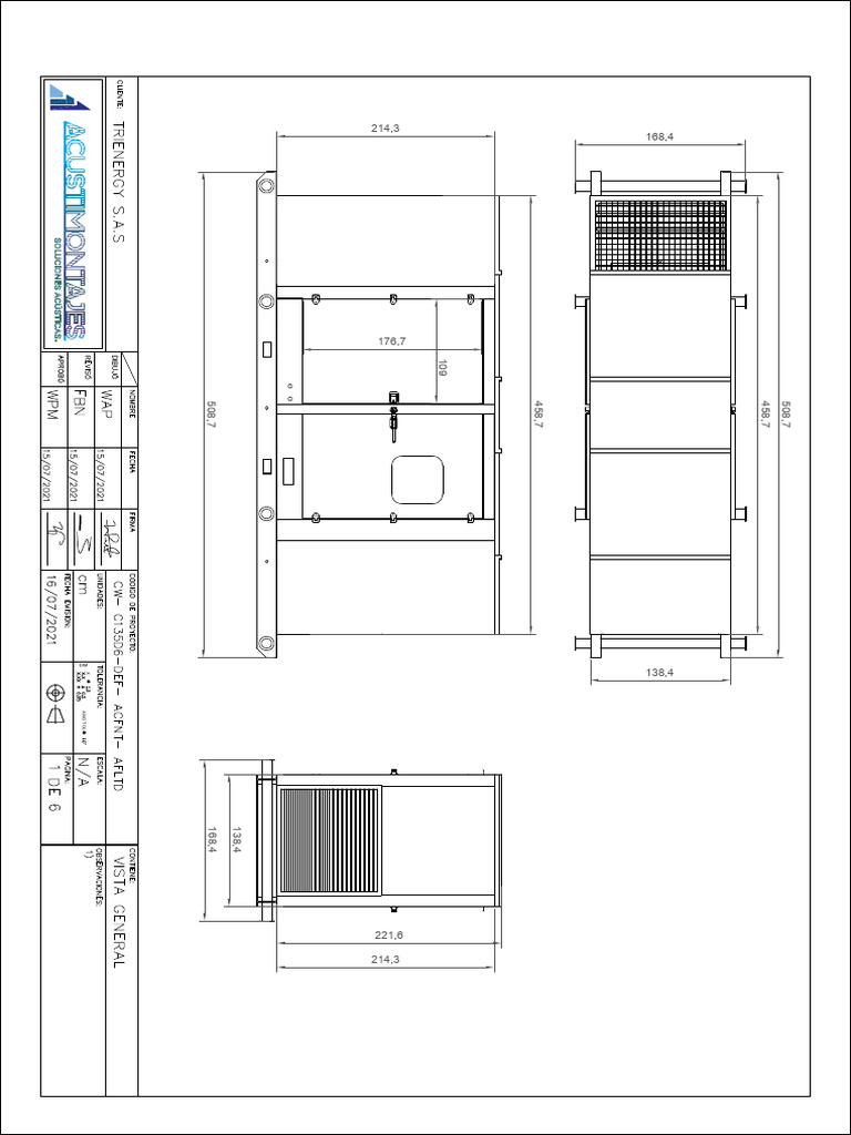 C135 Dimensiones Generales | PDF