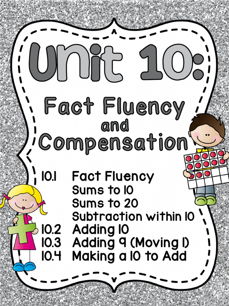 10.1 Fact Fluency: Sums To 10 Sums To 20 Subtraction Within 10 | PDF