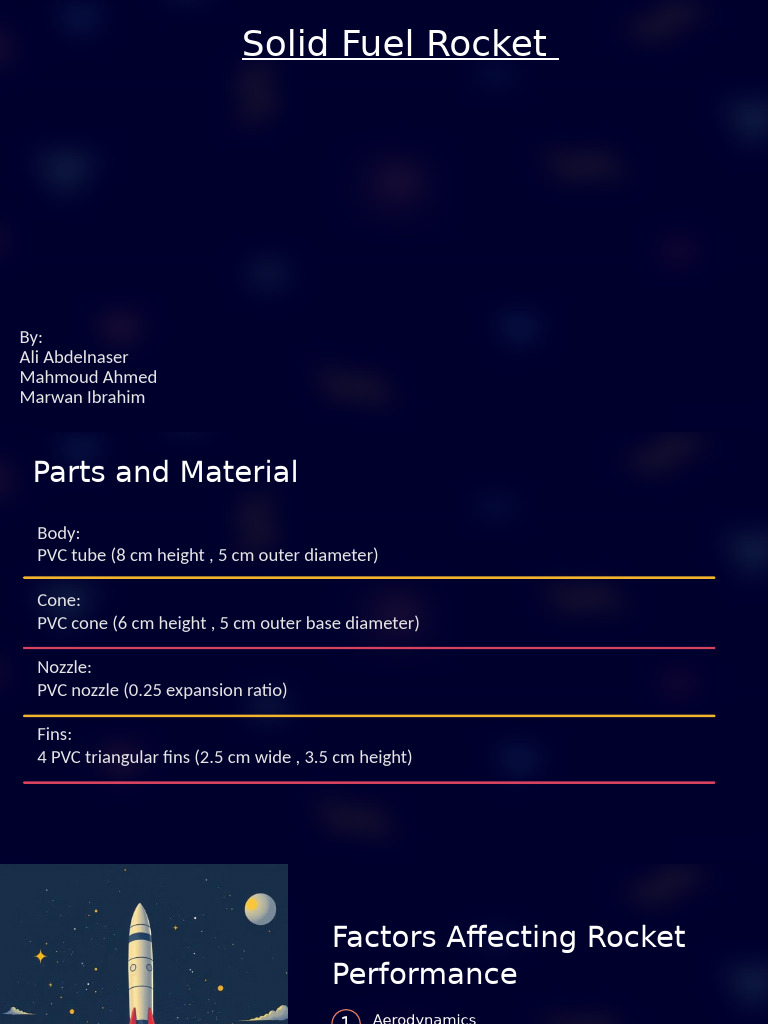 Demystifying Solid Fuel Rocket Equations | PDF