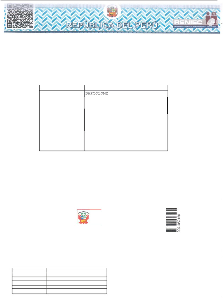 Acta Def Sr. Caso | PDF | Documento de identidad | Tecnología de seguridad